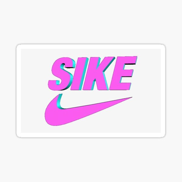 "sike aesthetic font " Sticker for Sale by itsbonnyhere | Redbubble