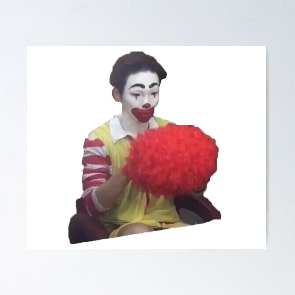"key clown meme" Poster for Sale by woollymonkey | Redbubble