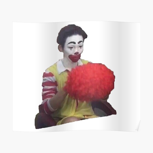 "key clown meme" Poster by woollymonkey | Redbubble