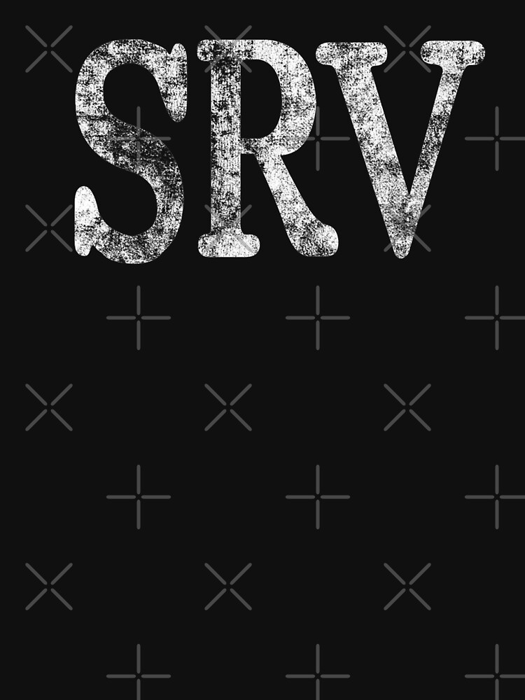 "SRV" T-shirt for Sale by BobbyG305 | Redbubble | srv t-shirts - blue t ...