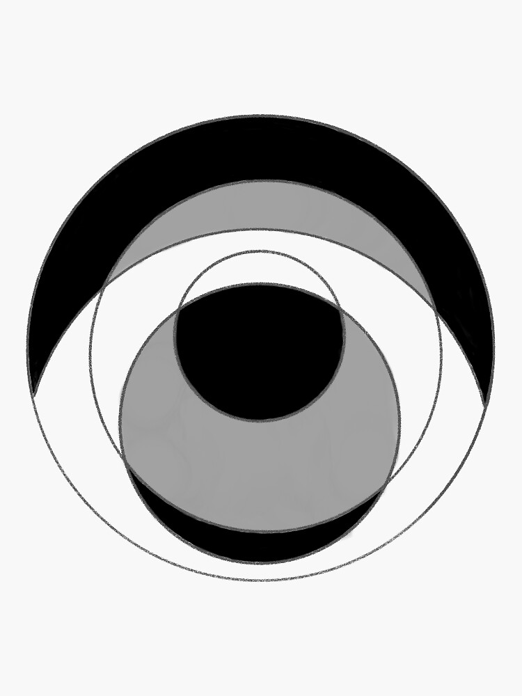 "Sphere" Sticker by Emsky6 | Redbubble