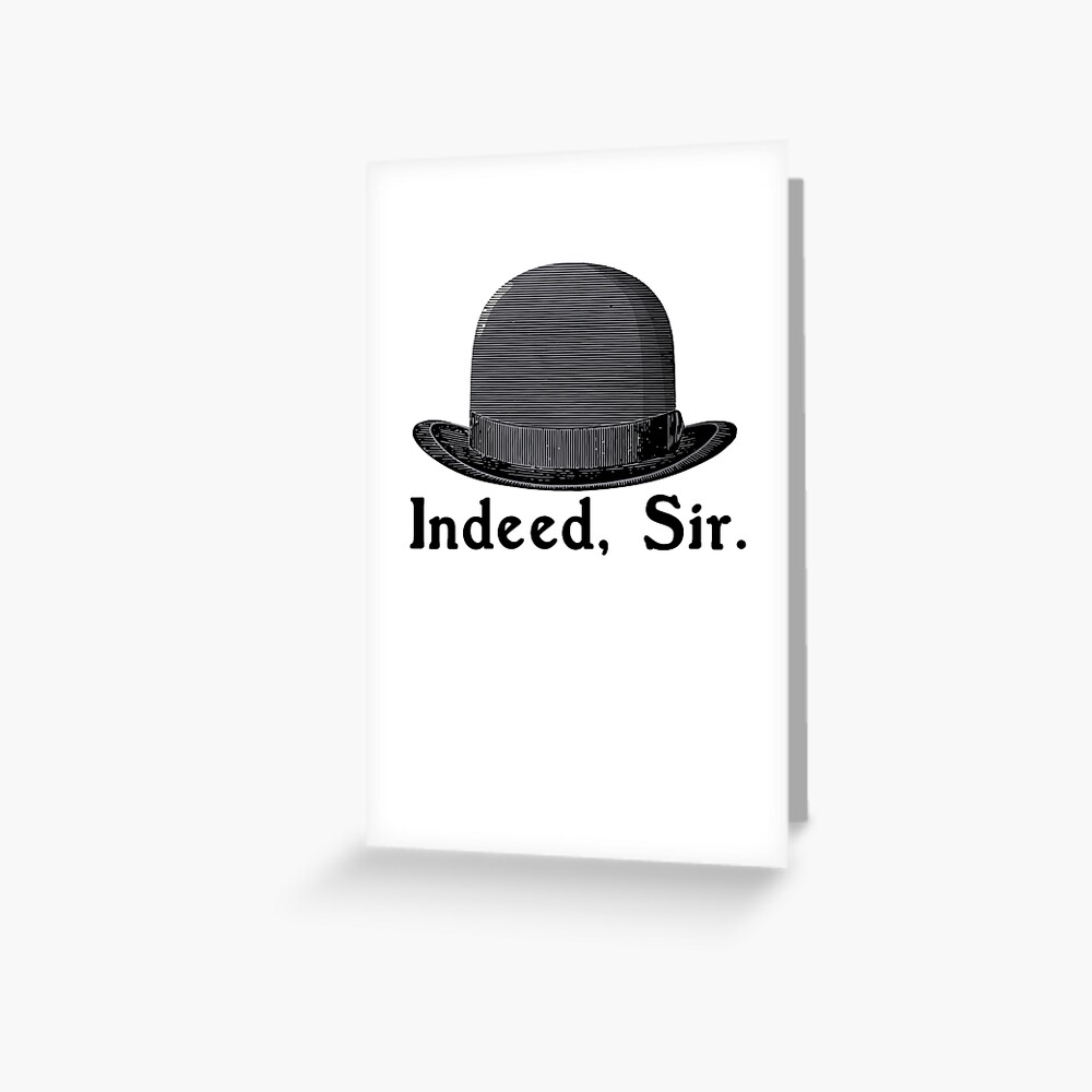 "Jeeves and Wooster Bowler Hat: "Indeed, Sir" from PG Wodehouse's ...