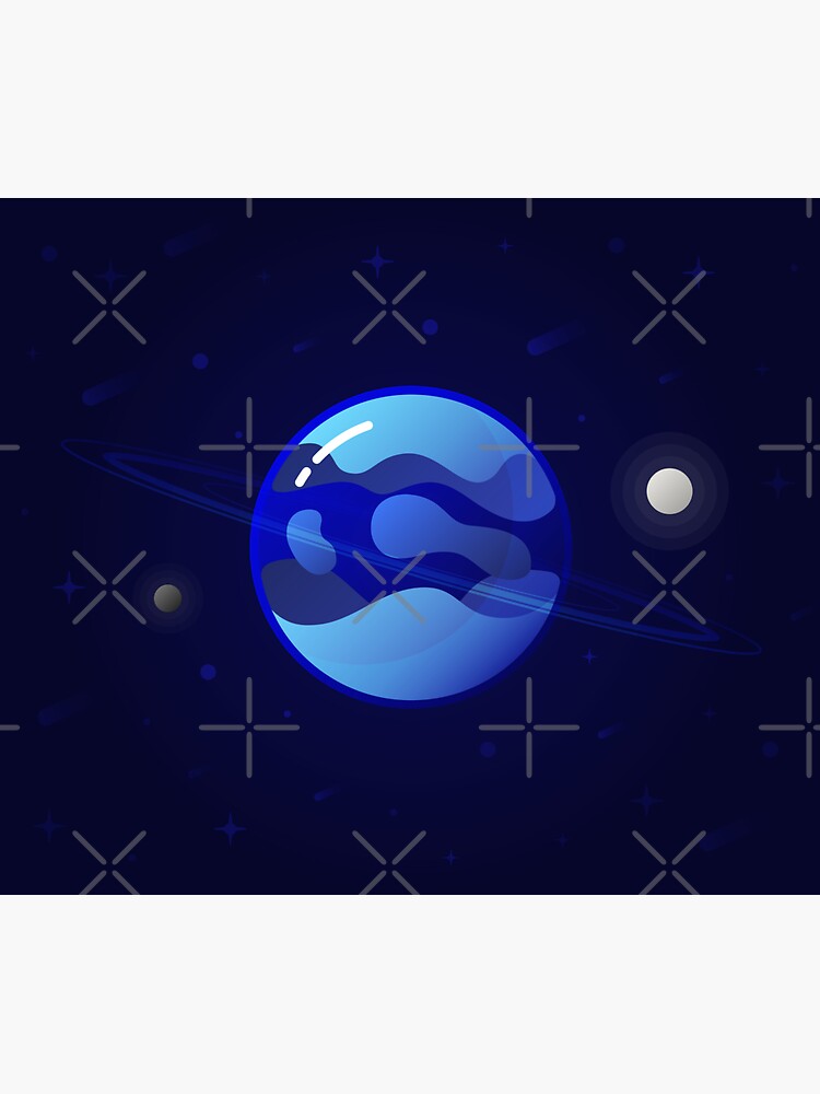 "Neptune Lava Lamp" Sticker for Sale by Prisma-Graph | Redbubble