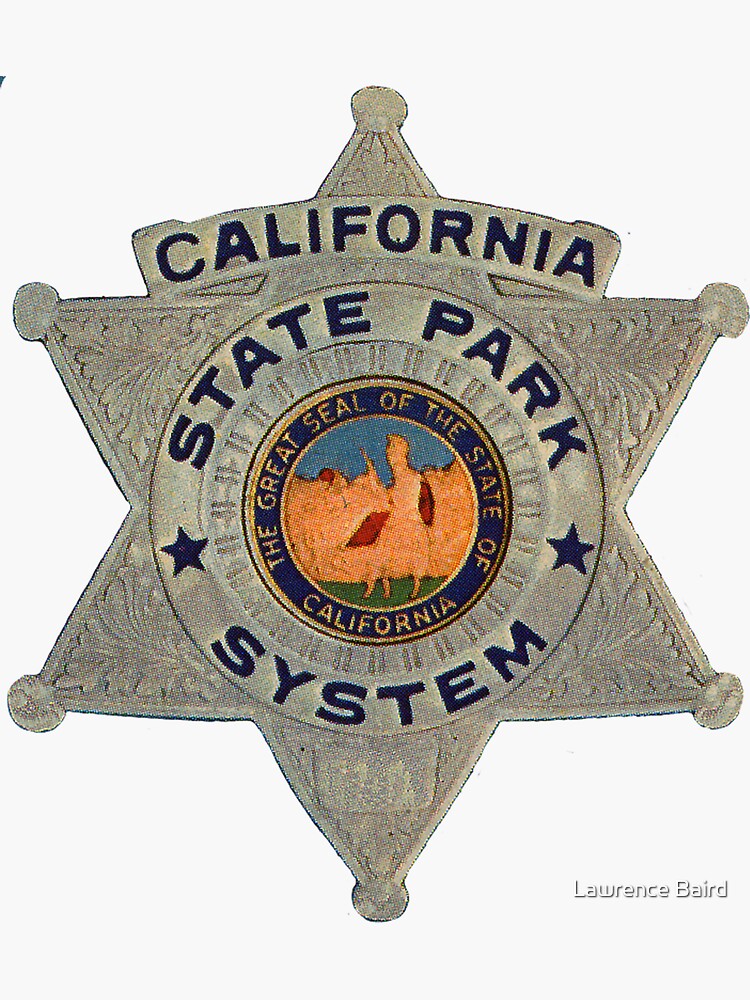 "California State Park Ranger" Sticker for Sale by lawrencebaird ...