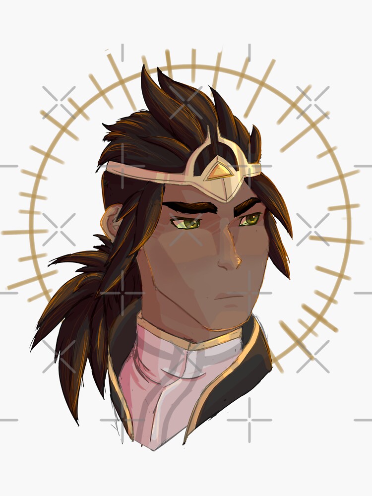 "Prince Kasef" Sticker by Seascraper | Redbubble