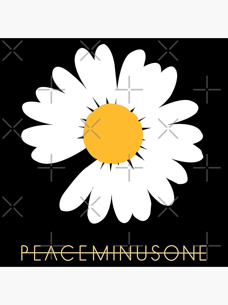 "KPOP G-DRAGON PEACEMINUSONE DAISY" Poster by LySaVN | Redbubble