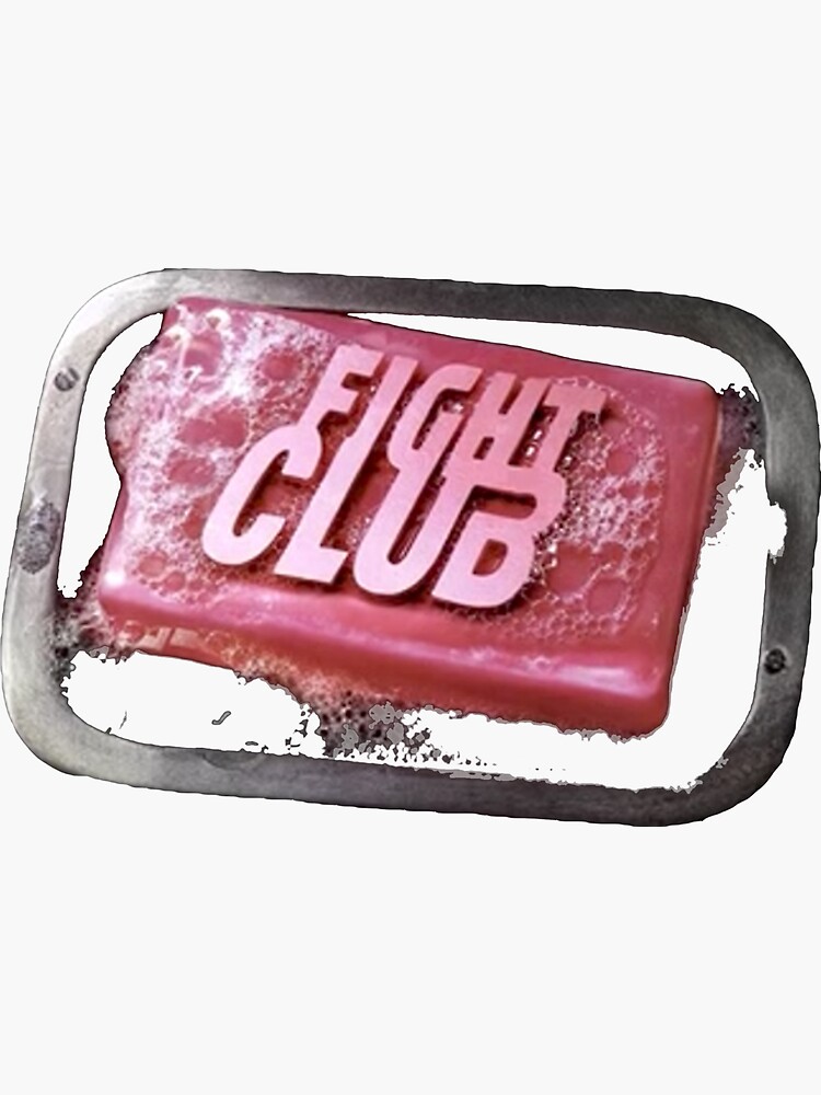 "Fight Club Logo" Sticker for Sale by Robin- | Redbubble