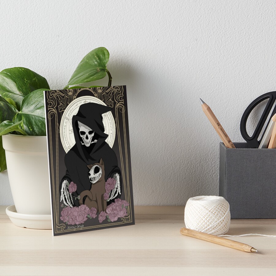 "Loving Reaper" Poster for Sale by JennyJinya | Redbubble
