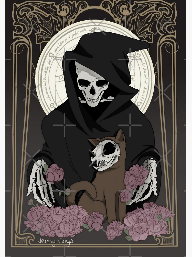 "Loving Reaper" Poster by JennyJinya | Redbubble