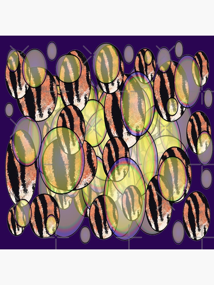 "Tiger Bubbles 001" Poster by dobatonga | Redbubble
