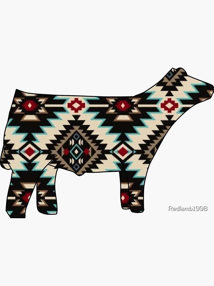 "Show steer" Sticker for Sale by Redlamb1998 | Redbubble