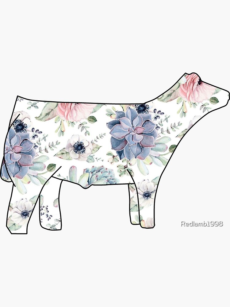 " Show steer" Sticker for Sale by Redlamb1998 | Redbubble