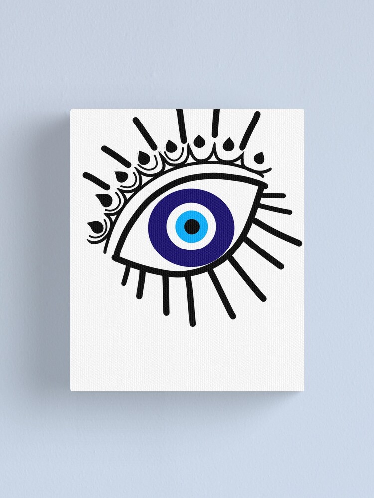 "The Evil eye curse protection" Canvas Print for Sale by Fereshteh ...