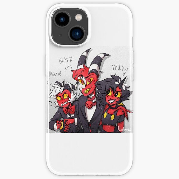 "Helluva Boss Sticker Moxxy Millie Blitzo" iPhone Case for Sale by ...