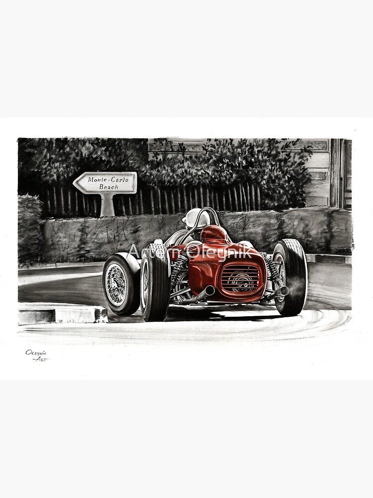 "Ferrari 156 f1, Phil Hill" Poster by oleynik | Redbubble