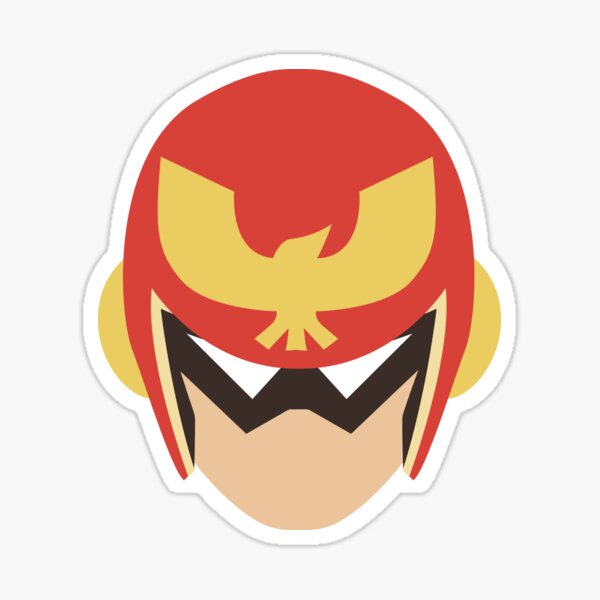 "Captain Falcon Smash Ultimate" Sticker for Sale by UncleCrunch | Redbubble