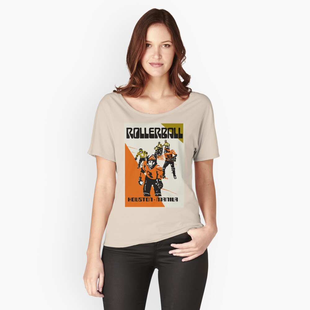 "Rollerball Houston v Manila" Essential T-Shirt for Sale by dokilen ...