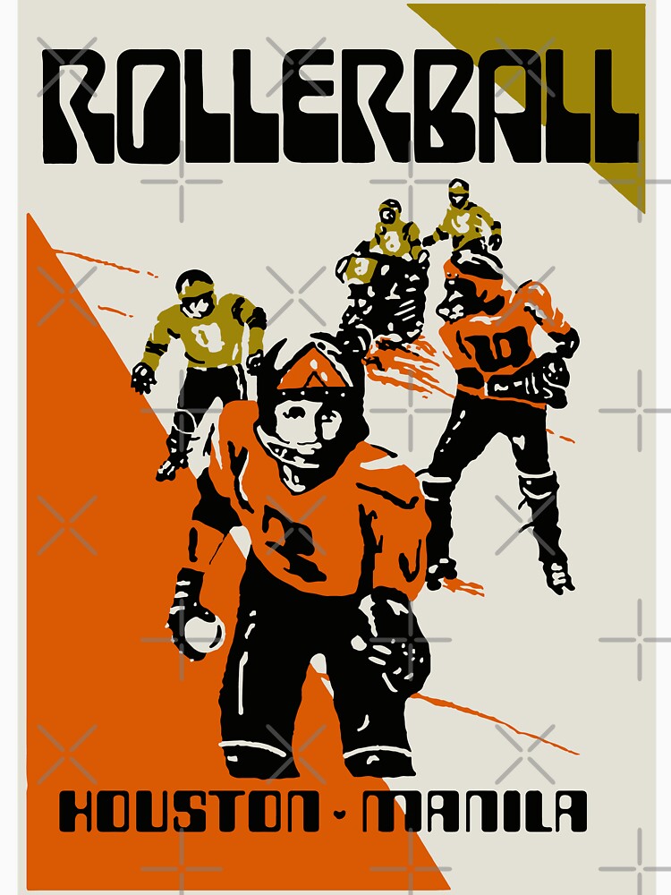 "Rollerball Houston v Manila" Essential T-Shirt for Sale by dokilen ...