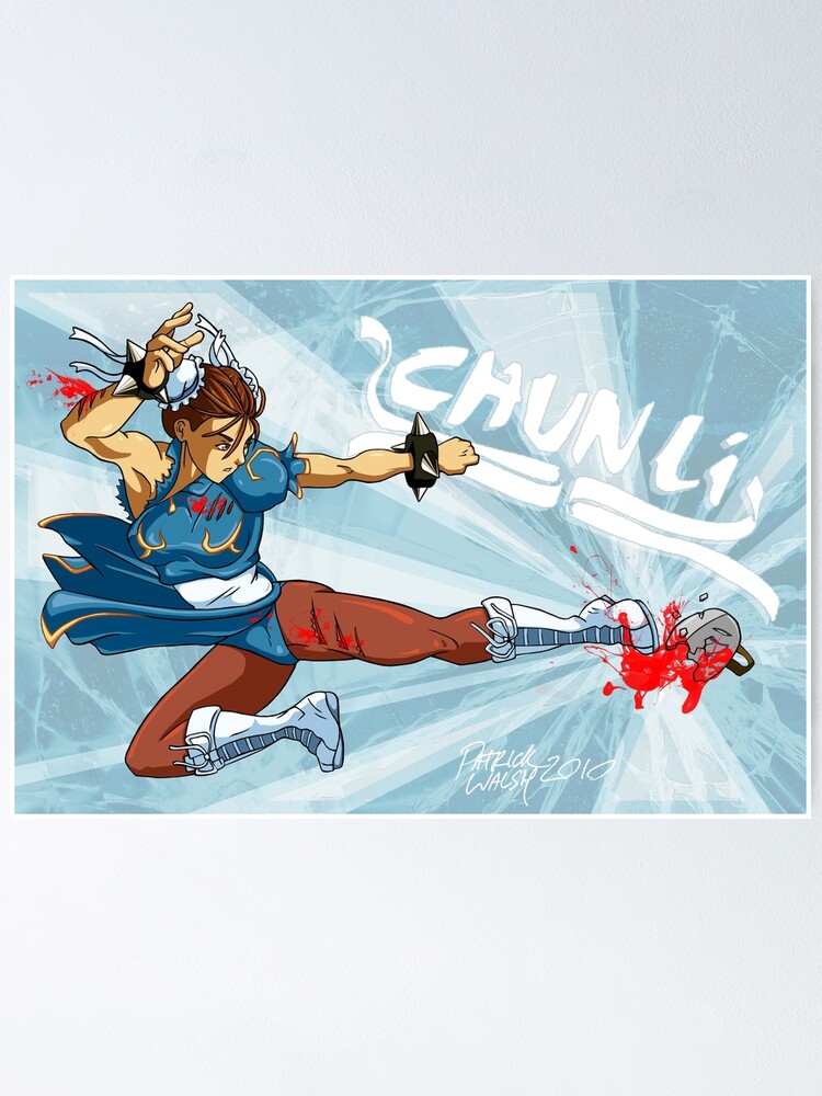 "Chun Li" Poster by FeiLongEX | Redbubble