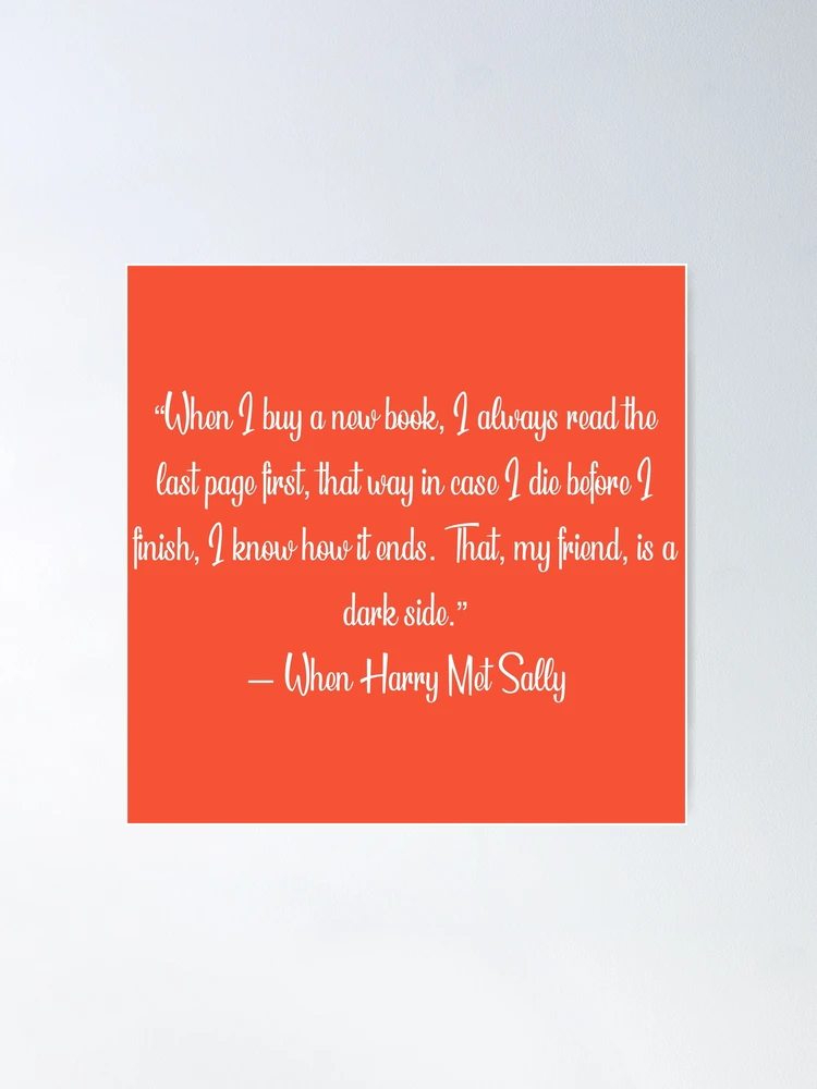 Harry Met Sally Quotes