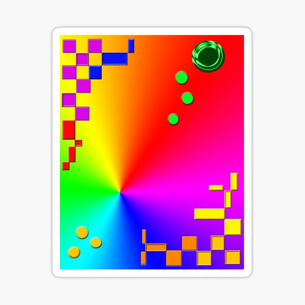 "Color gradient" Sticker for Sale by VBkatie813 | Redbubble