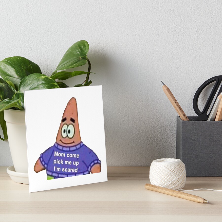 "Patrick Star spongebob squarepants" Art Board Print by mikehanlon ...
