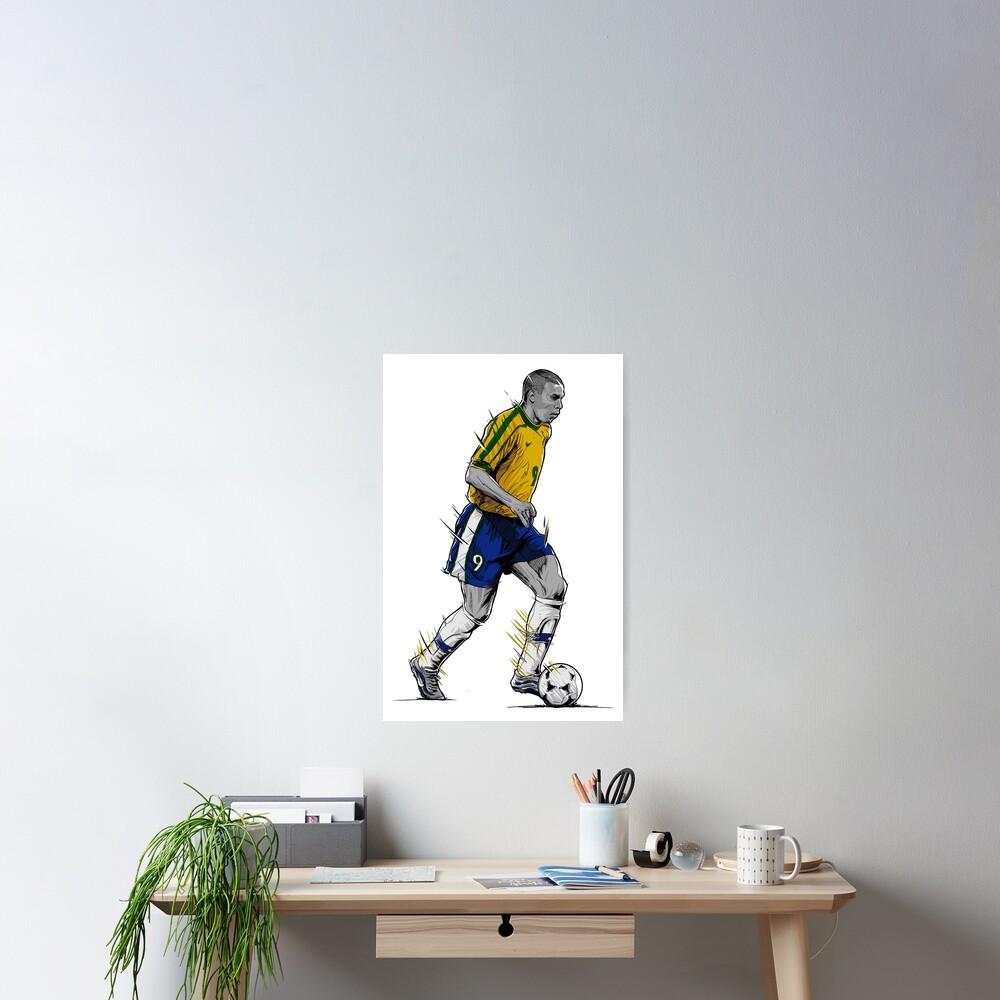 "Ronaldo R9 Phenomenon" Poster for Sale by kokku | Redbubble