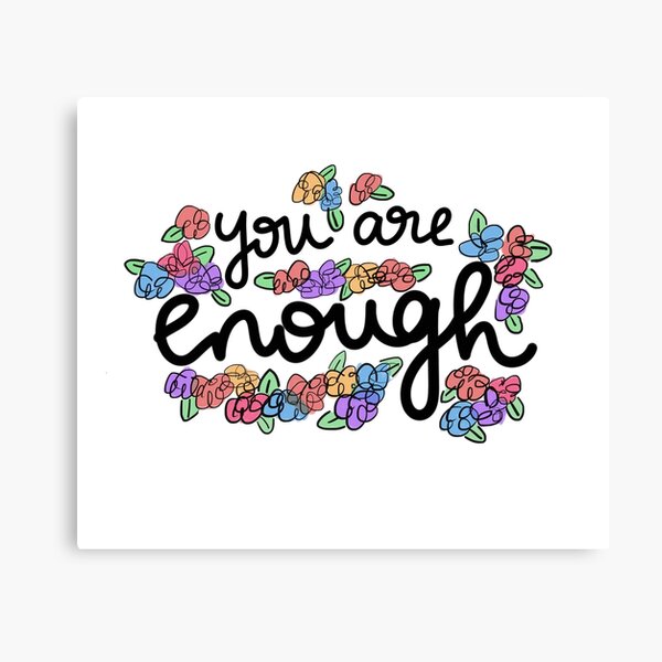 Positive Affirmations Canvas Prints | Redbubble