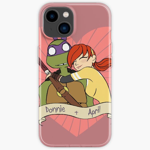 "TMNT - Apritello - Donatello and April O'Neil" iPhone Case for Sale by ...