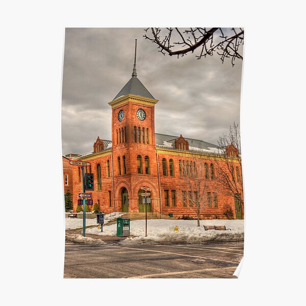 "Coconino County Courthouse Flagstaff, AZ" Poster by DianaG | Redbubble