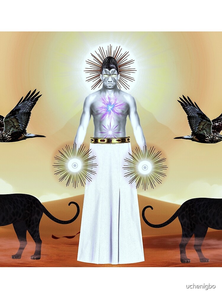 "IGBO AFRICAN SUN GOD: AGU NKWO / ANWU / ORA / UTU - SIRIUS-UGO-ART" T ...