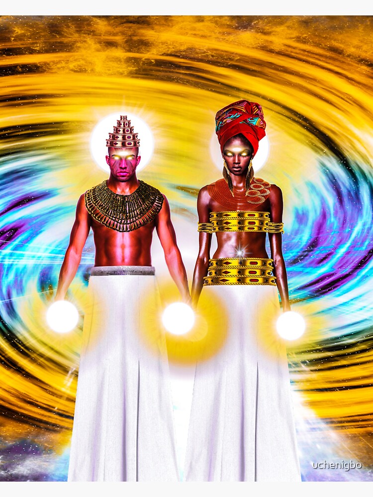 "NNE AGWU NA OKE AGWU By SIRIUS UGO ART" Sticker for Sale by uchenigbo ...