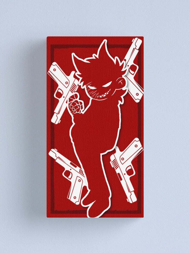"Eddsworld Tord White guns 2" Canvas Print for Sale by Dolokos | Redbubble