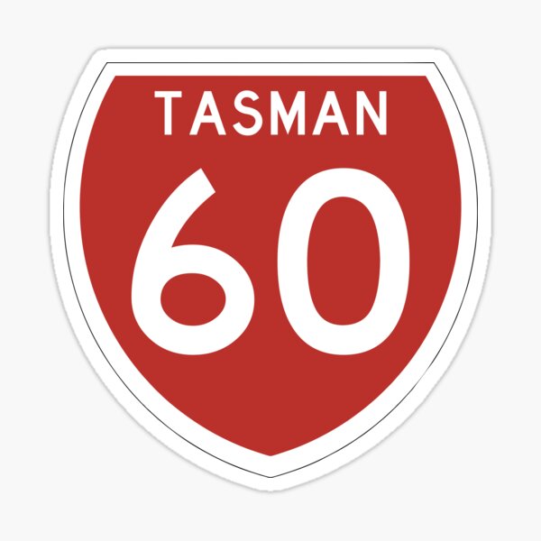 "Tasman, State Highway 60" Sticker by Kiwidom | Redbubble