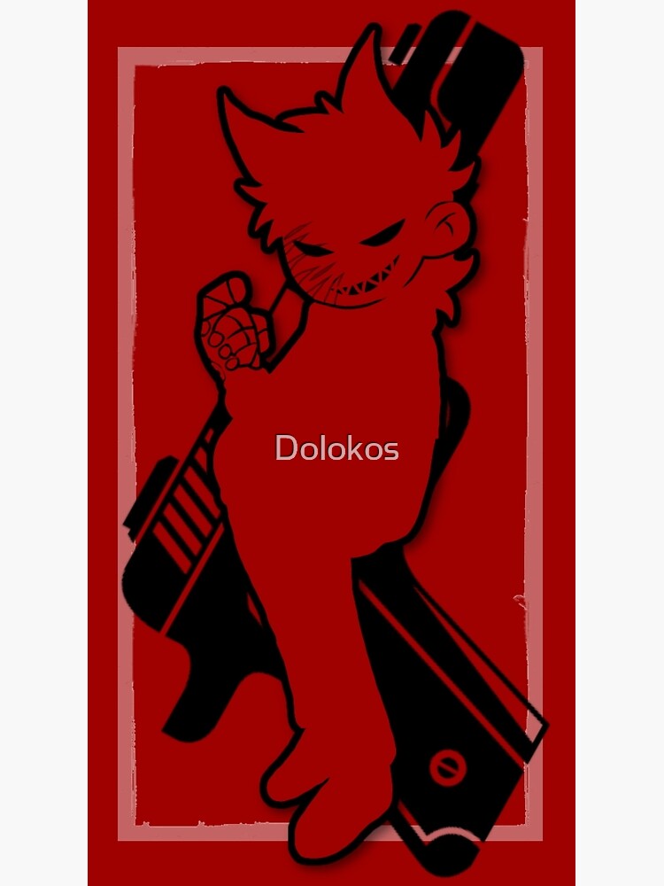 Poster « Eddsworld Tord Black gun 2 », par Dolokos | Redbubble