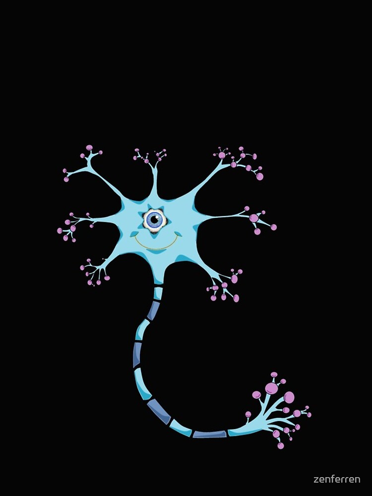 "Happy Neuron" iPhone Case for Sale by zenferren | Redbubble