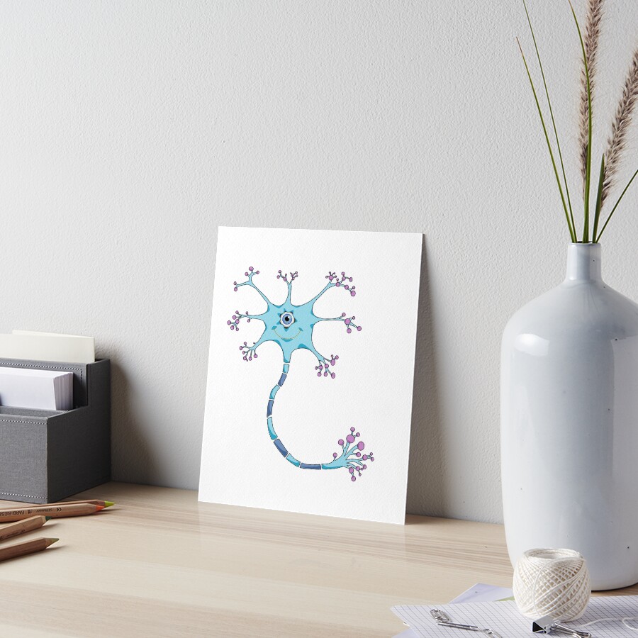 "Happy Neuron" Poster for Sale by zenferren | Redbubble