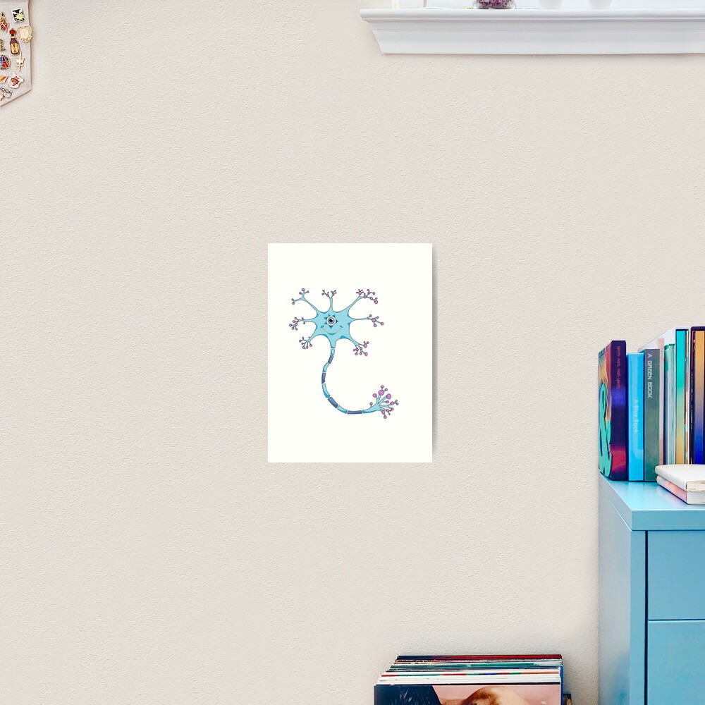 "Happy Neuron" Poster for Sale by zenferren | Redbubble