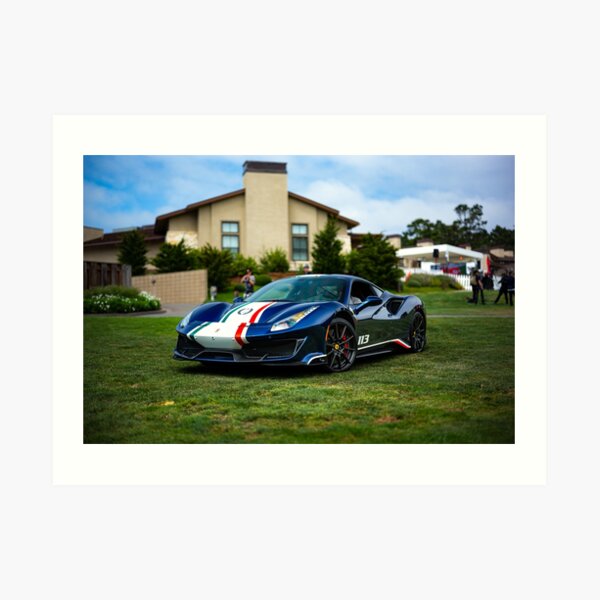 "Ferrari 488 Pista Piloti" Art Print by dcoynepics | Redbubble