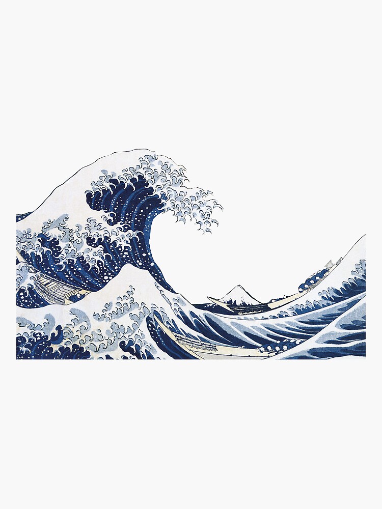 "wave aesthetic sticker" Sticker by Jameizab | Redbubble