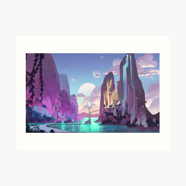 "Bright Moon - Eternia - She-Ra and the Princesses of Power" Art Print ...