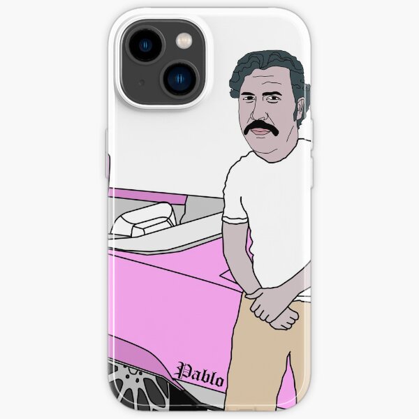 "Pablo Escobar Funny Lowrider Cartoon" iPhone Case for Sale by ...