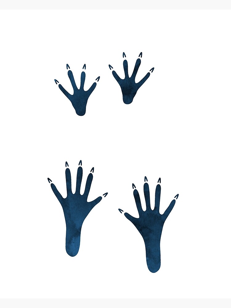 Lámina fotográfica «Huellas de ratas» de TheJollyMarten | Redbubble