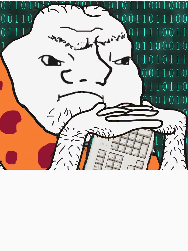 "Programmer Grug" T-shirt for Sale by colossalbreaker | Redbubble ...