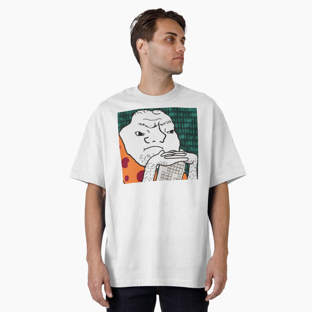 "Programmer Grug" Sticker for Sale by colossalbreaker | Redbubble