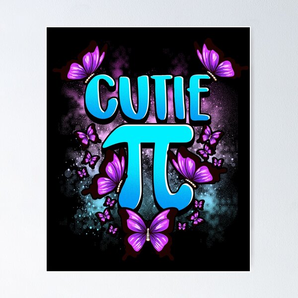 "Adorable Cutie Pi Math Pie Symbol Pun Pi Day 2020" Poster for Sale by ...