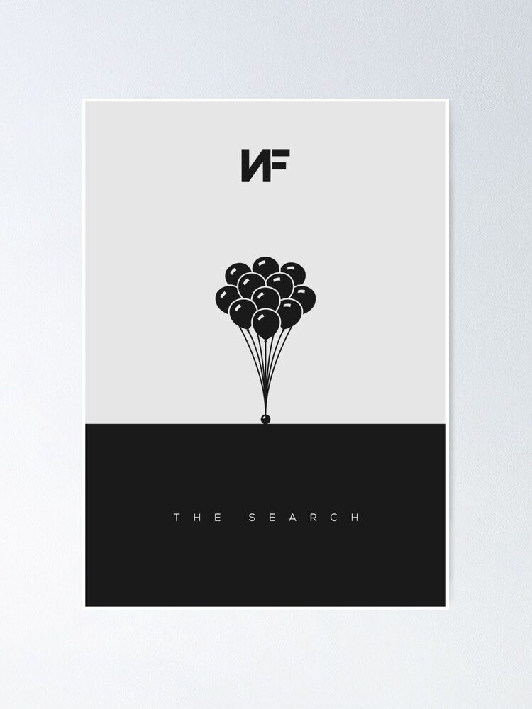 "NF Balloons" Poster for Sale by MeekaMeelHere | Redbubble