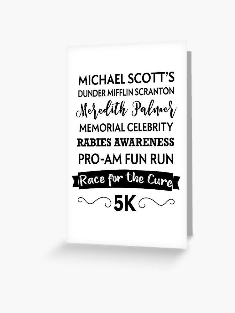 "Michael Scott's Dunder Mifflin Scranton Meredith Palmer Memorial ...