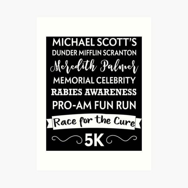 "Michael Scott's Dunder Mifflin Scranton Meredith Palmer Memorial ...