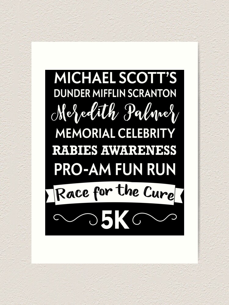 "Michael Scott's Dunder Mifflin Scranton Meredith Palmer Memorial ...